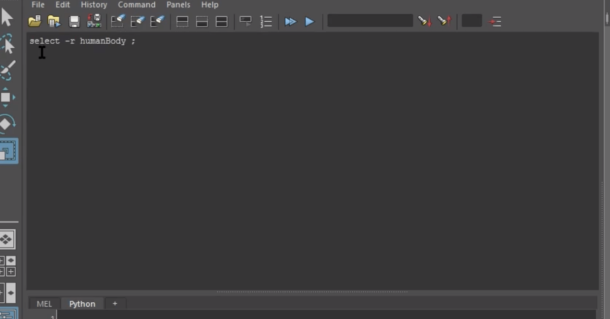 Scripting Sections in Maya - John Player