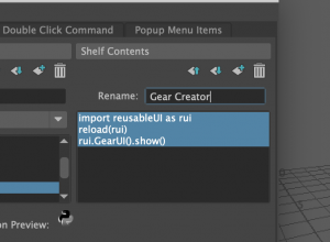 Adding Python scripts to the Maya shelf - John Player