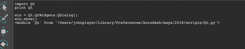Setting up Qt.py in Maya (PySide2 for 2017+) - John Player