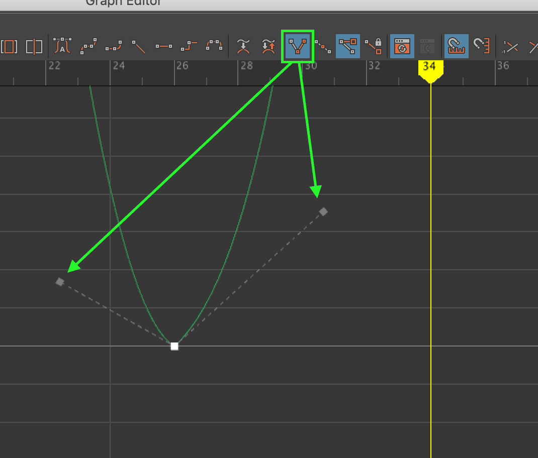 Maya animation tangent types explained - John Player