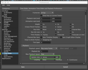 Setting Keyframes for animations in Maya - John Player