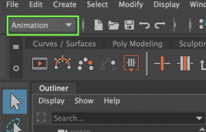 Setting Keyframes for animations in Maya - John Player
