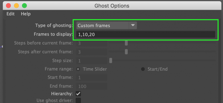 The Ghost Visualize Tool in Maya - John Player