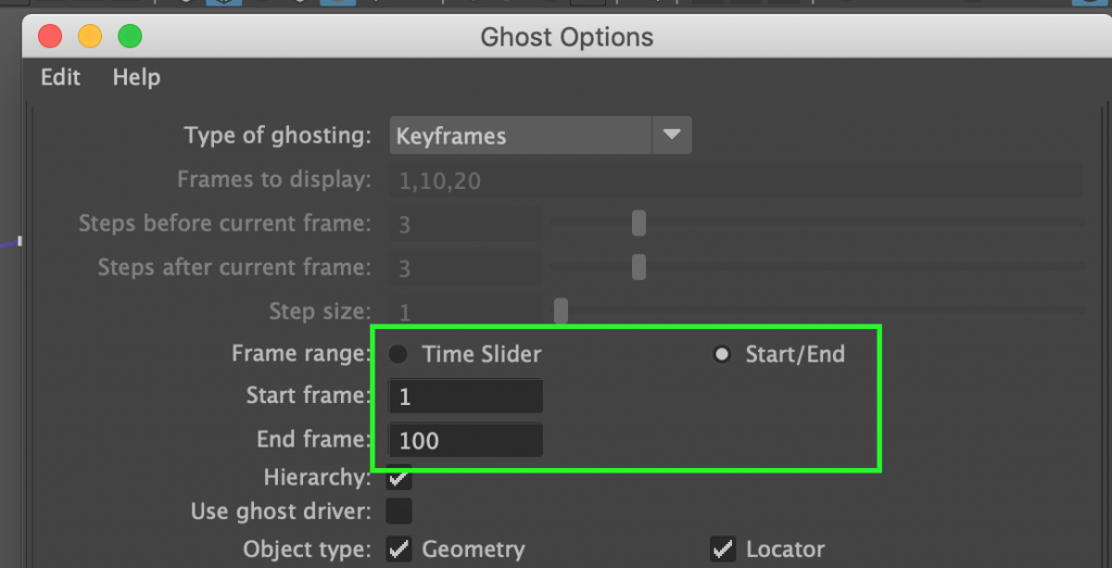 The Ghost Visualize Tool in Maya - John Player