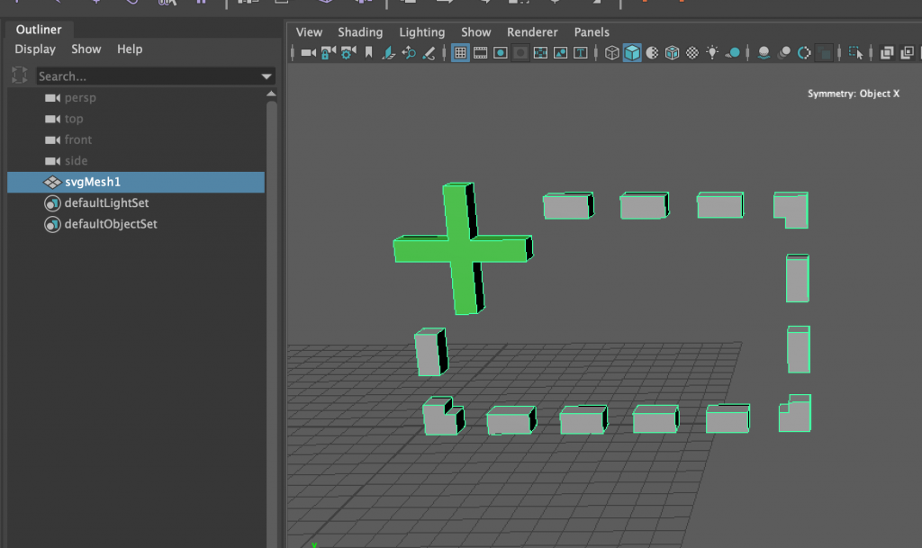 Import an SVG into Maya - John Player