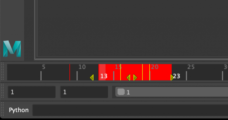 Moving keyframes in the animation timeline in Maya - John Player