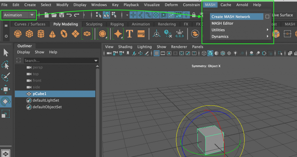 Maya MASH Offset - John Player