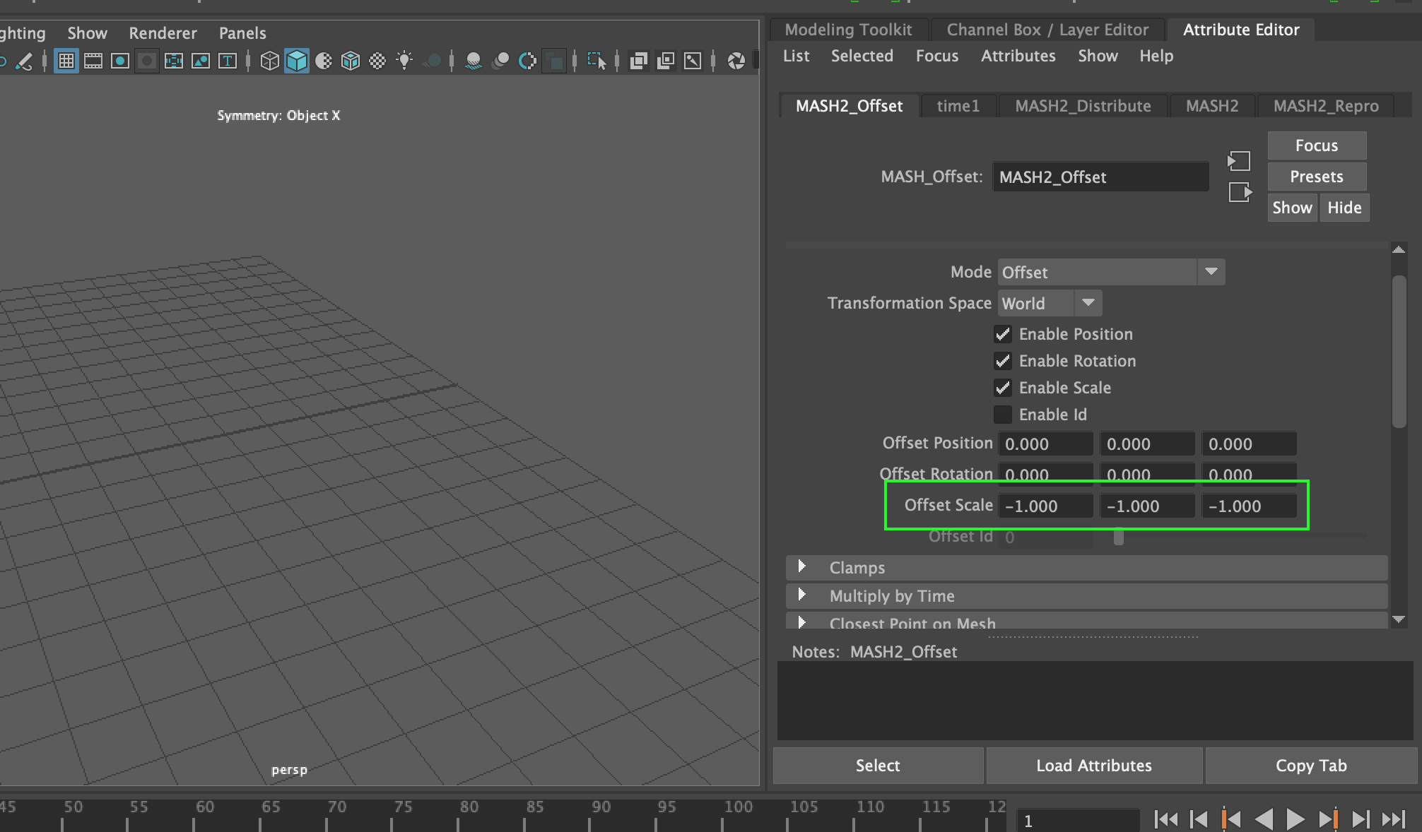 Maya MASH Offset - John Player