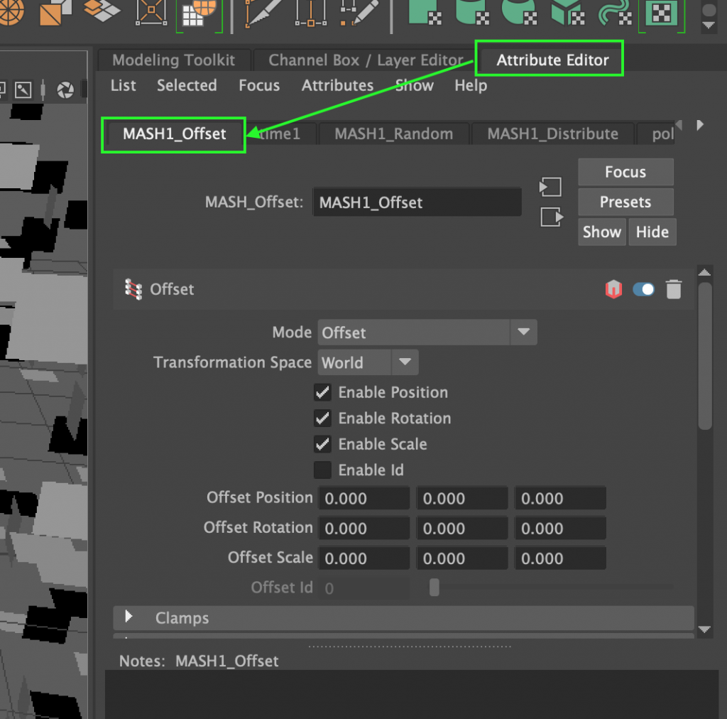 Create a Falloff object in AutoDesk Maya with Example - John Player