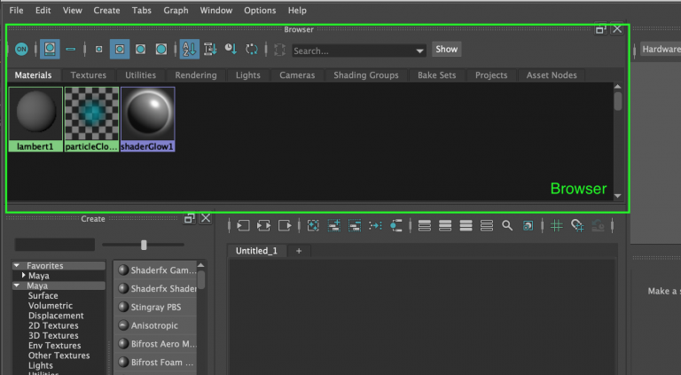Exploring the Hypershade UI in AutoDesk Maya - John Player