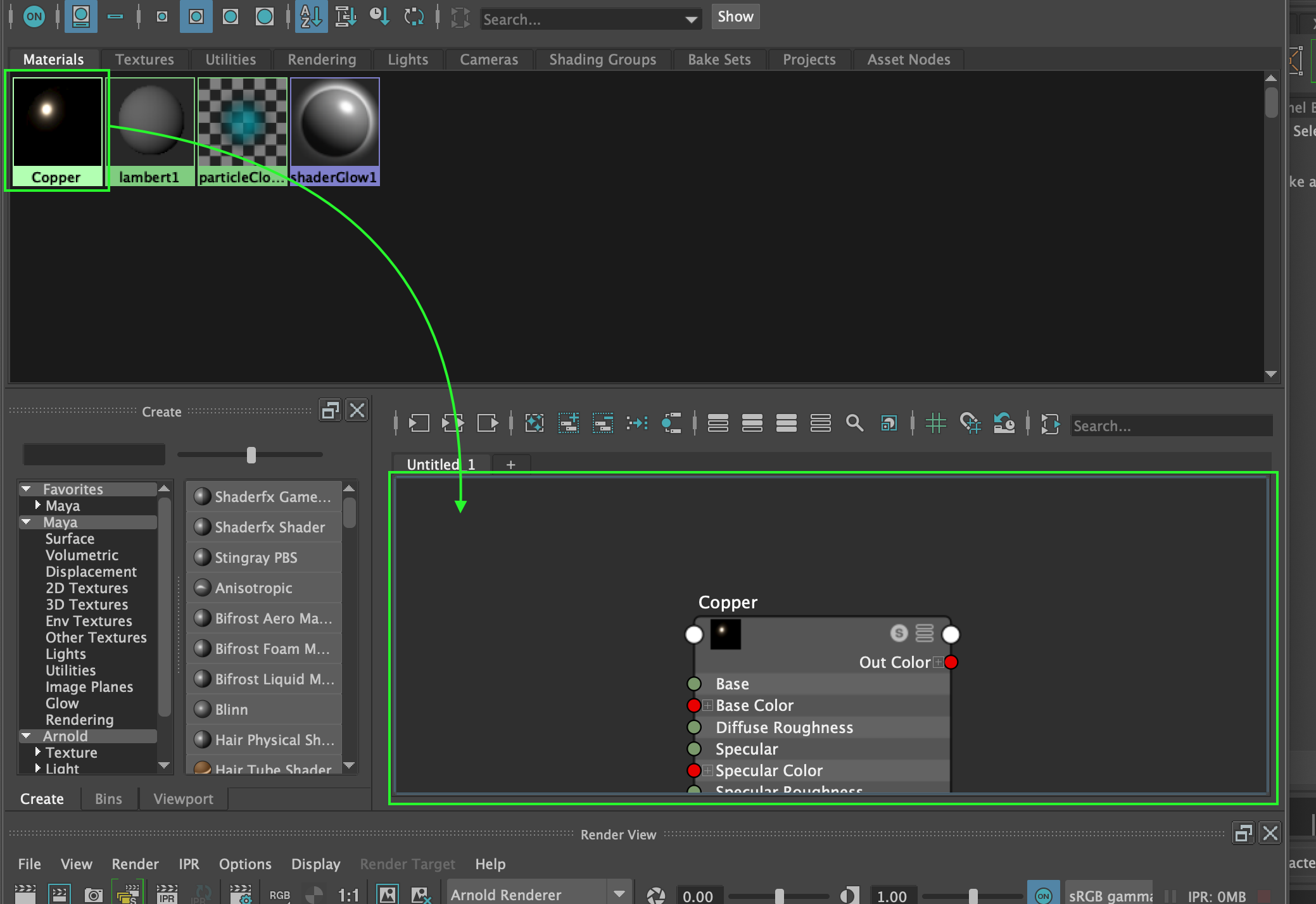 Viewing Shading Network Connections John Player