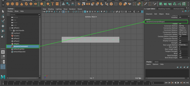How to create sliding curtains in AutoDesk Maya - John Player