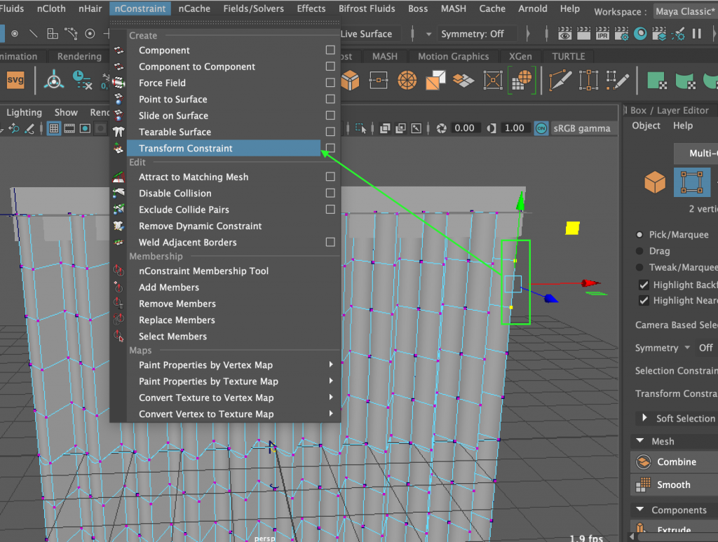 How to create sliding curtains in AutoDesk Maya - John Player