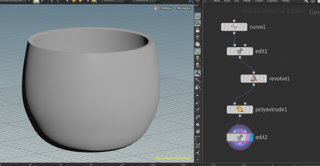 How to cut text into an object in Houdini - John Player