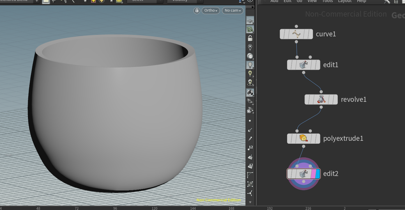 How to cut text into an object in Houdini - John Player