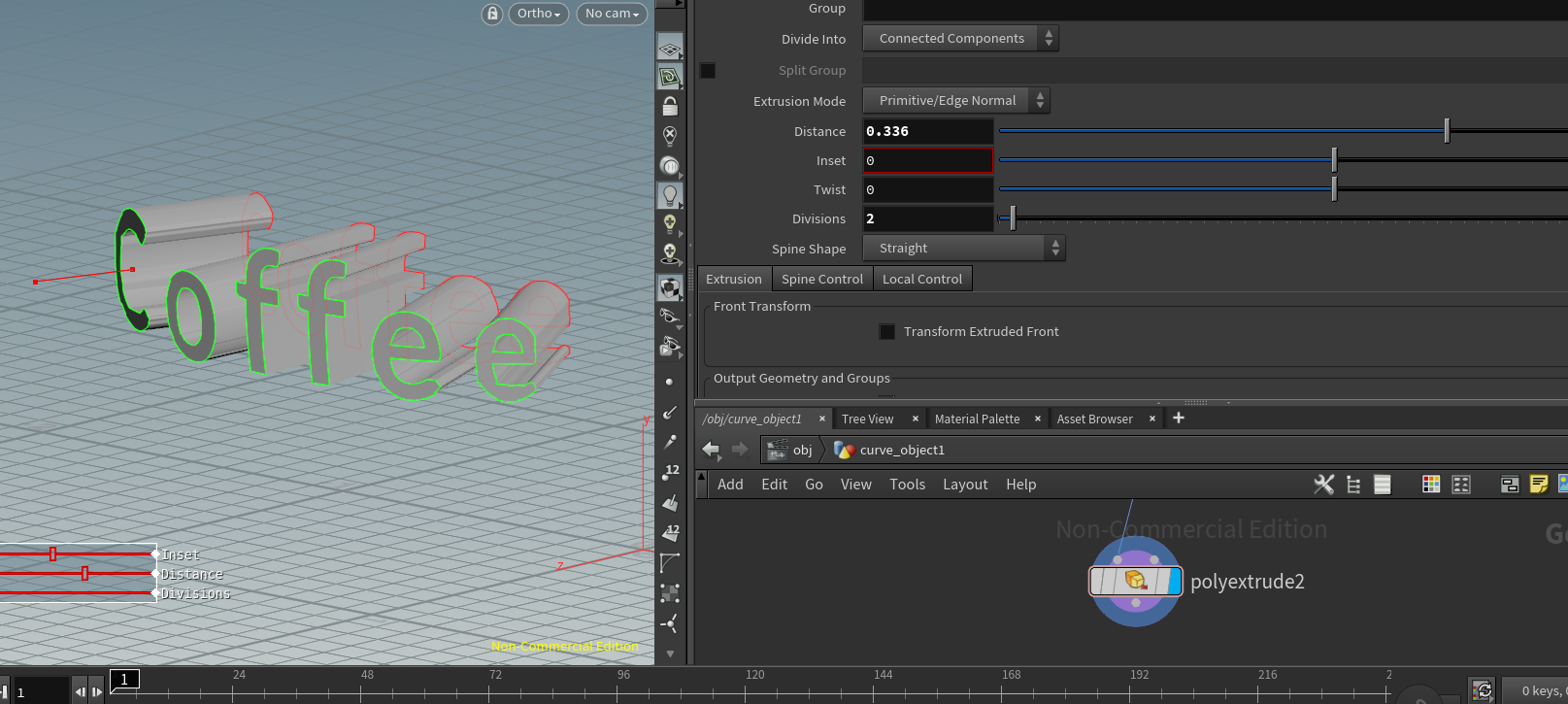How To Cut Text Into An Object In Houdini John Player