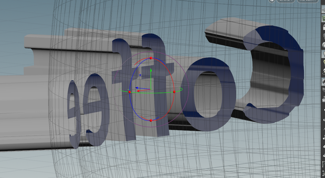 How to cut text into an object in Houdini - John Player