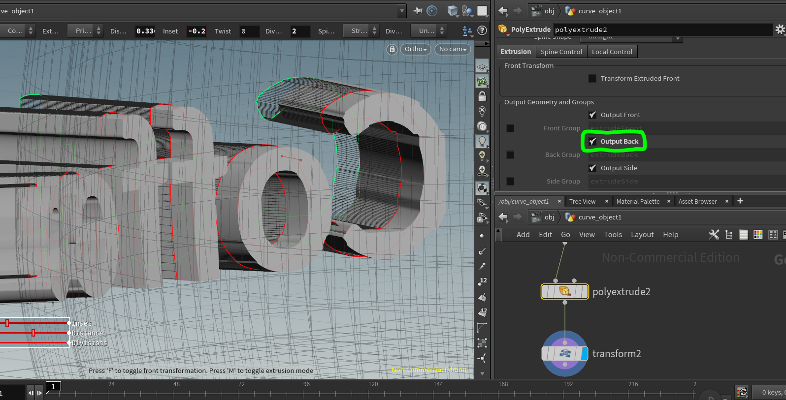 How to cut text into an object in Houdini - John Player