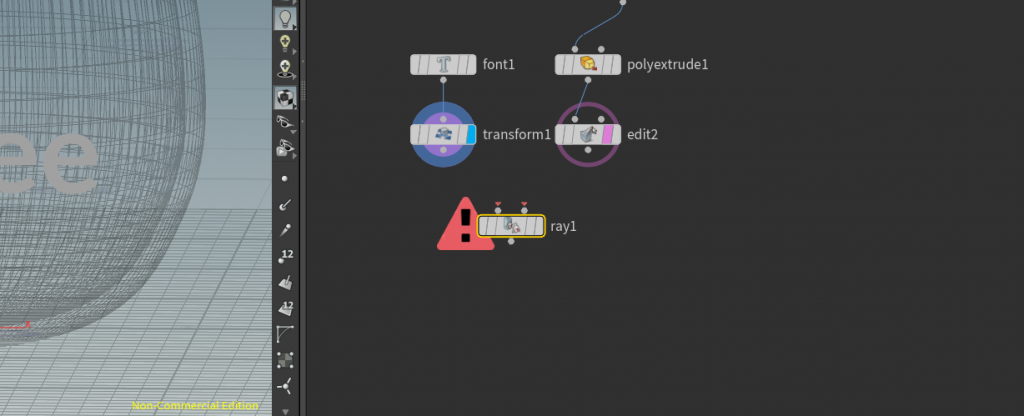 How to cut text into an object in Houdini - John Player
