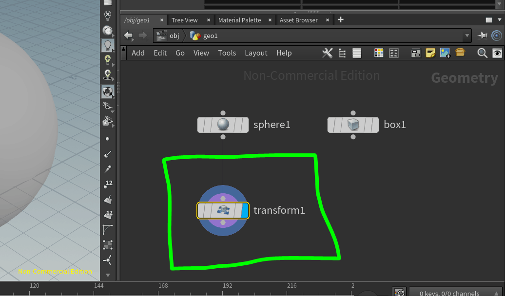Creating objects in the Houdini Network Editor - John Player