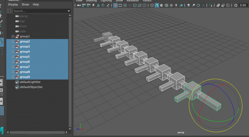 How to create an instance of an object in AutoDesk Maya - John Player