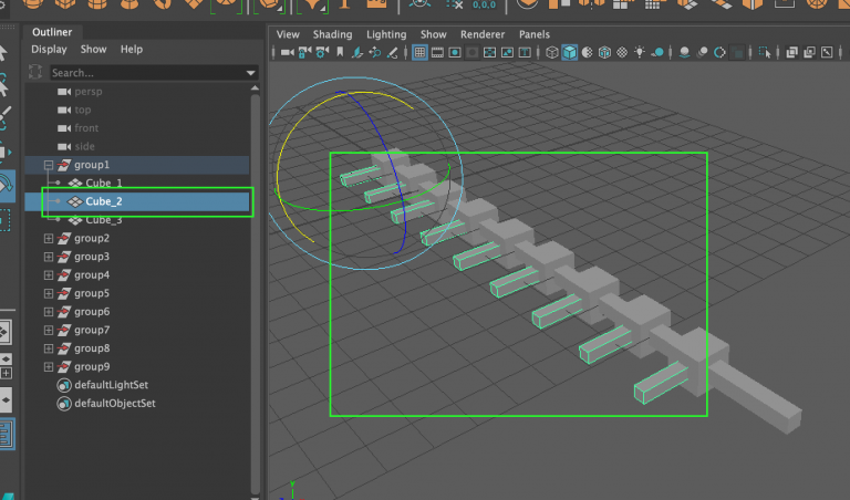 How to create an instance of an object in AutoDesk Maya - John Player