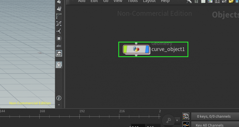 Creating and editing a NURBs curve in Houdini - John Player