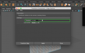 How to apply random transformations in AutoDesk Maya - John Player