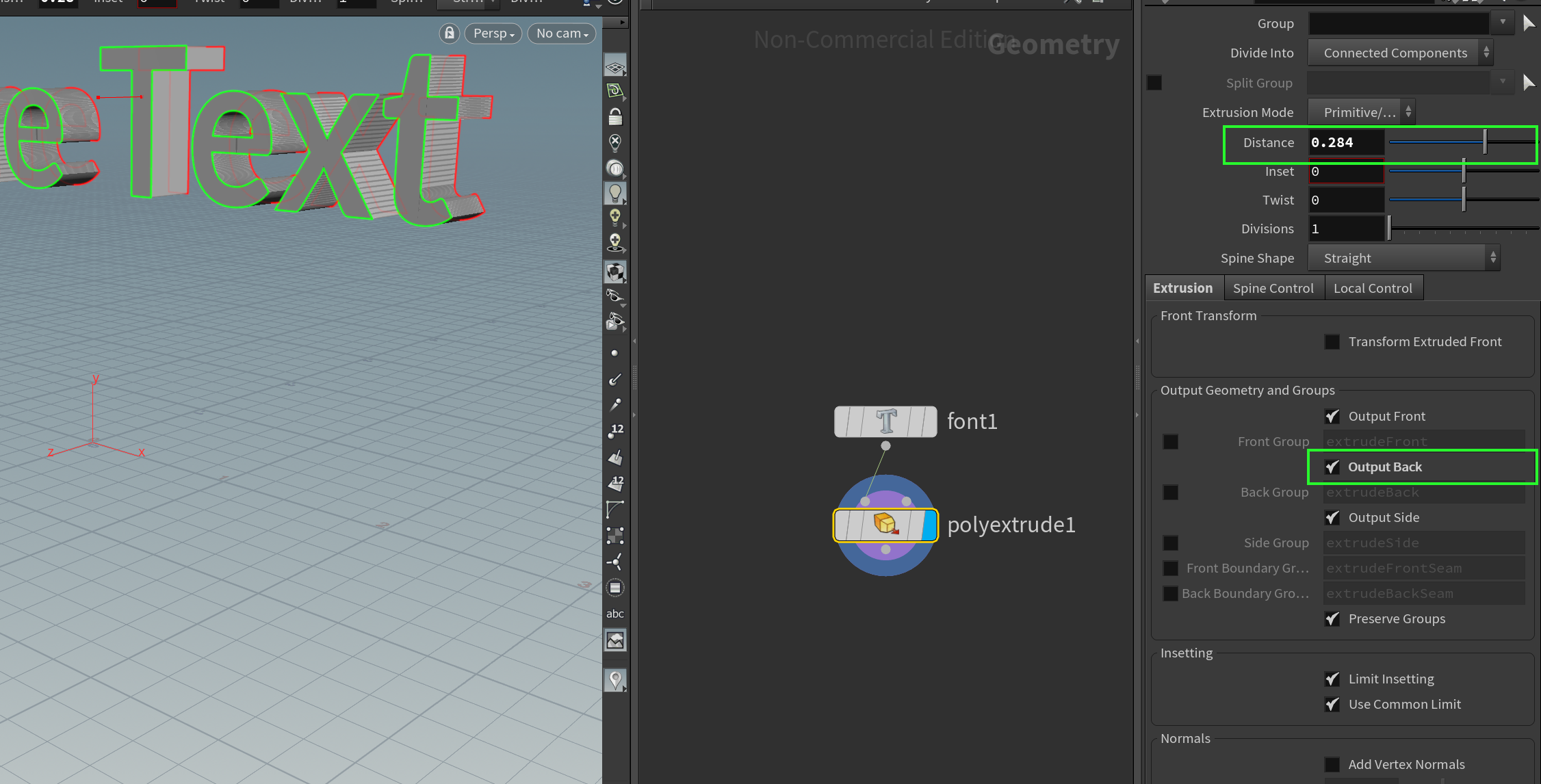 How to create falling and shattering text in Houdini 17 - John Player