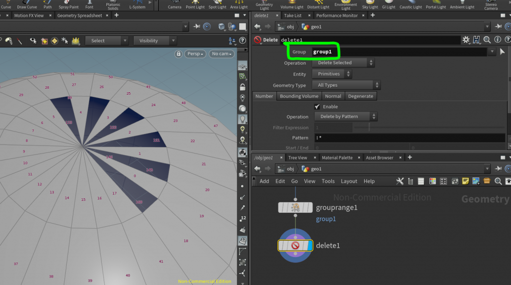 An example of grouping by ra nge in Houdini - John Player