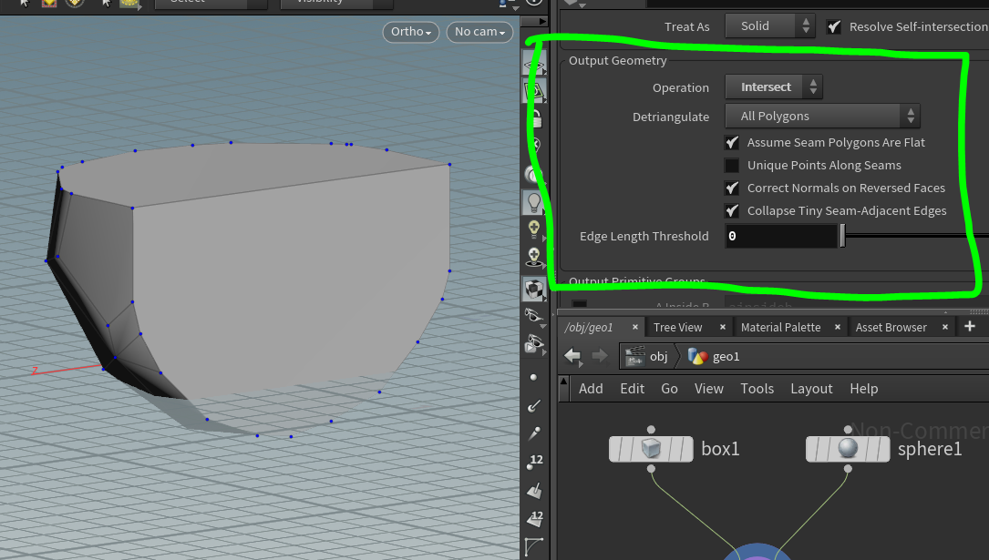 An Example Of Boolean Operations In Houdini John Player