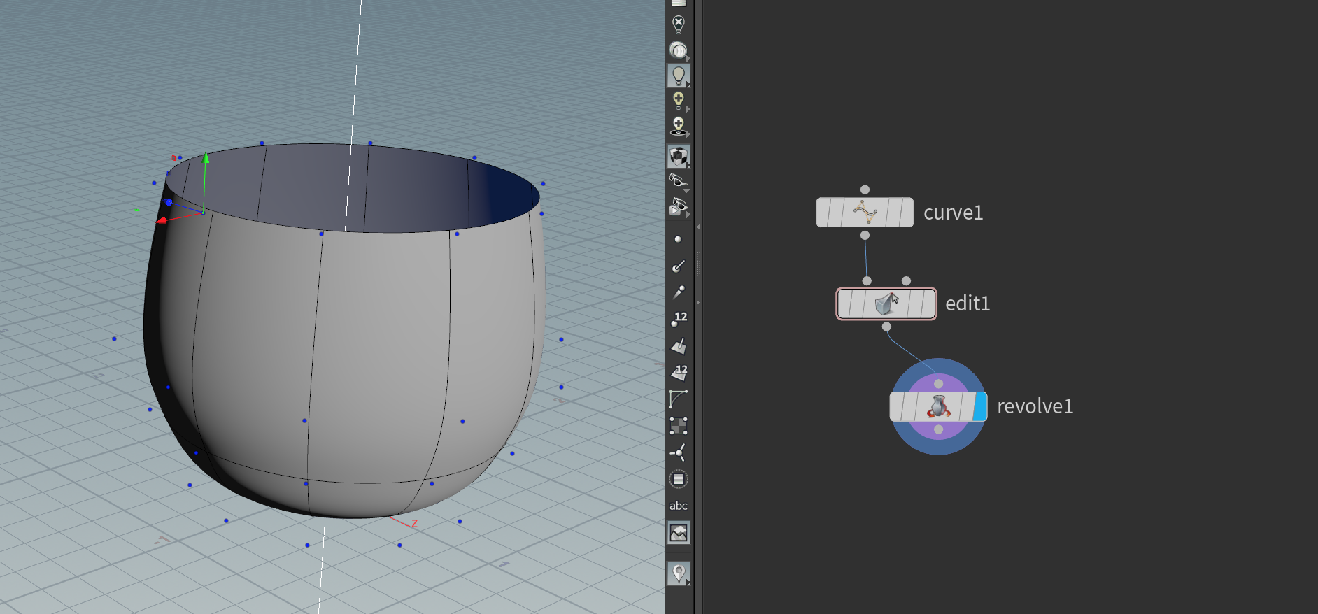 Using the Extrude Node to extrude faces in Houdini - John Player