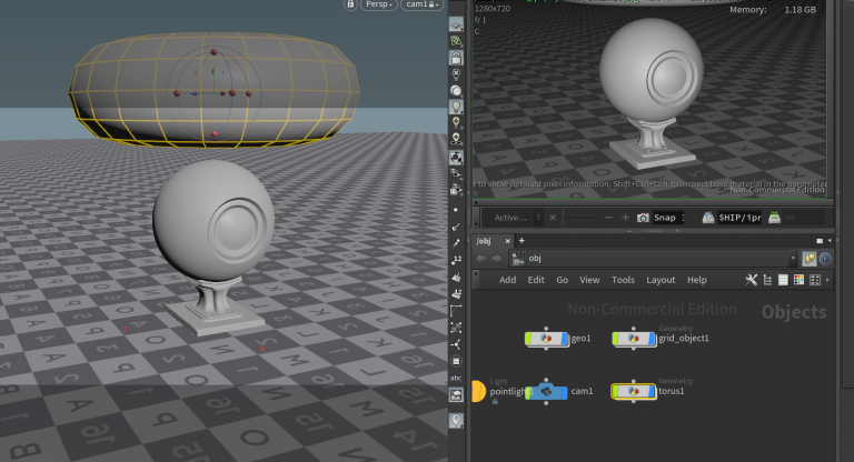 Using a geometry as a light in Houdini - John Player