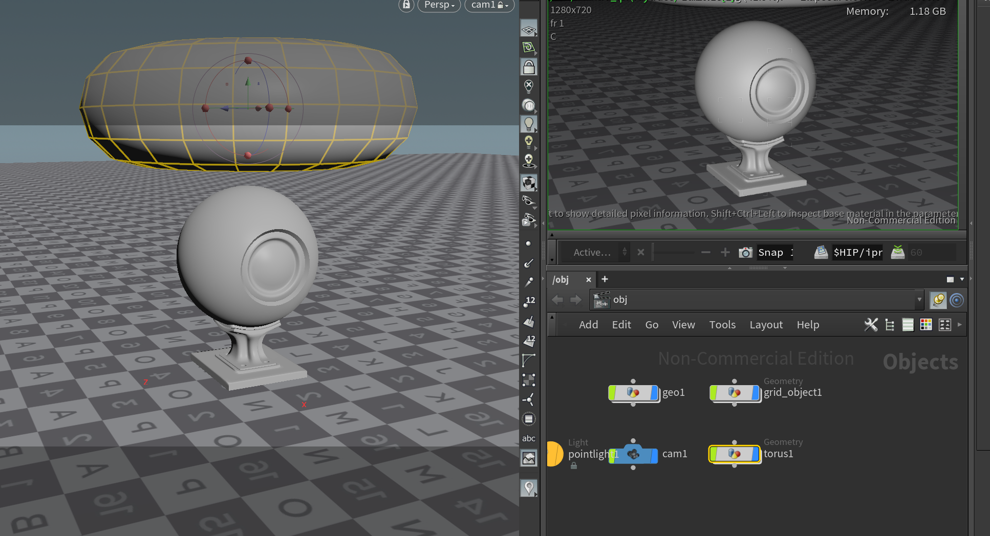 Using a geometry as a light in Houdini - John Player