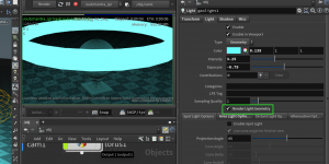 Using a geometry as a light in Houdini - John Player