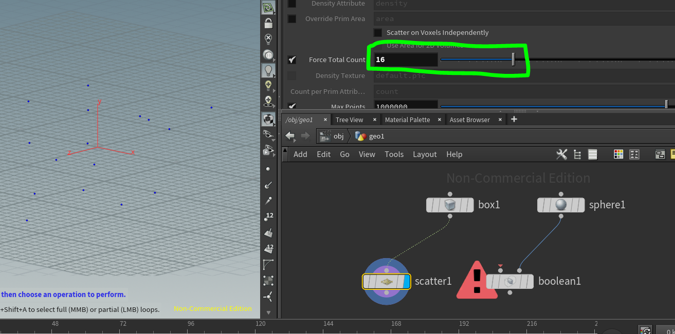 Houdini's Scatter node explained with an exa mpl e - John Player