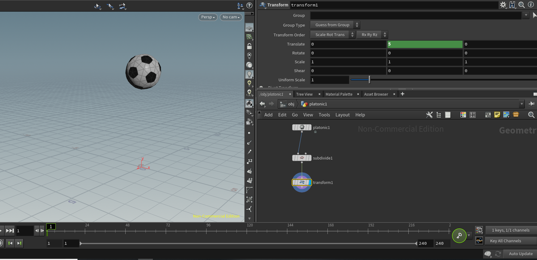 How to create an animation in Houdini - John Player