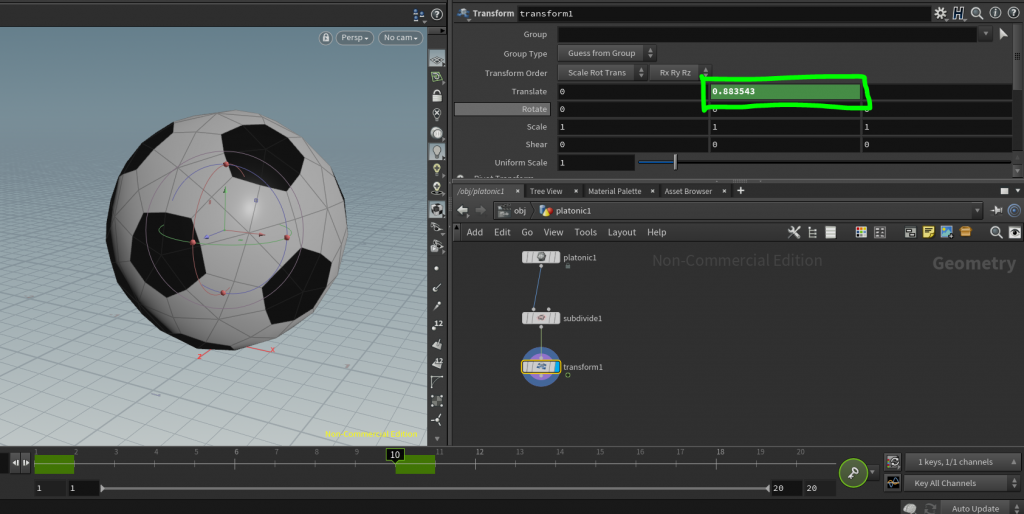 How to create an animation in Houdini - John Player