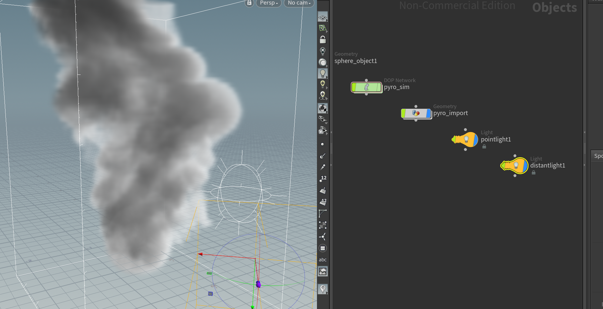 Creating a smoke emitter in Houdini - John Player
