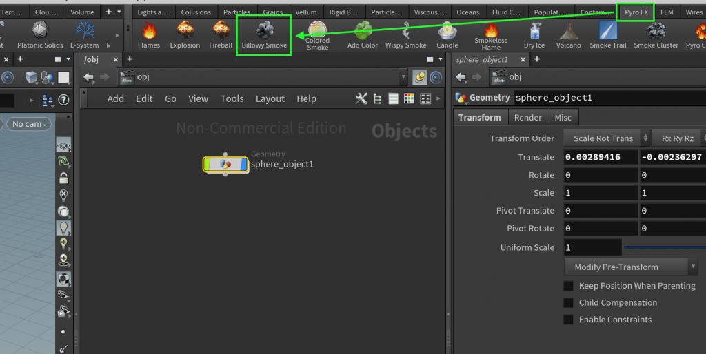 Creating a smoke emitter in Houdini - John Player