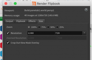Create and Export a Flipbook in Houdini - John Player