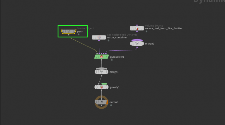 How to quickly resize the pyro container in Houdini - John Player