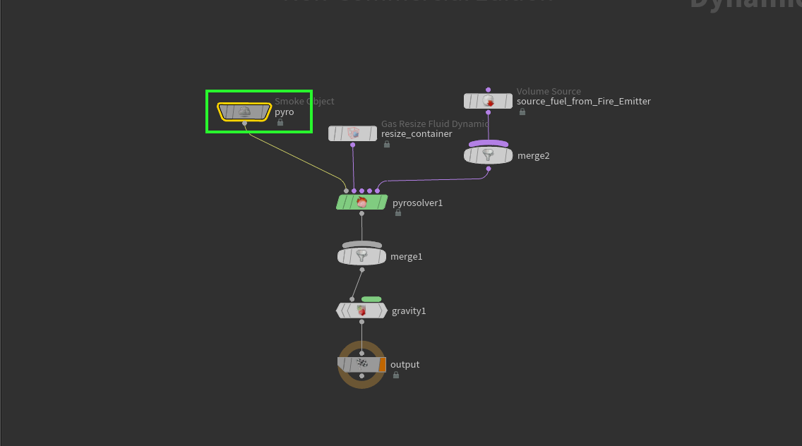 How to quickly resize the pyro container in Houdini - John Player